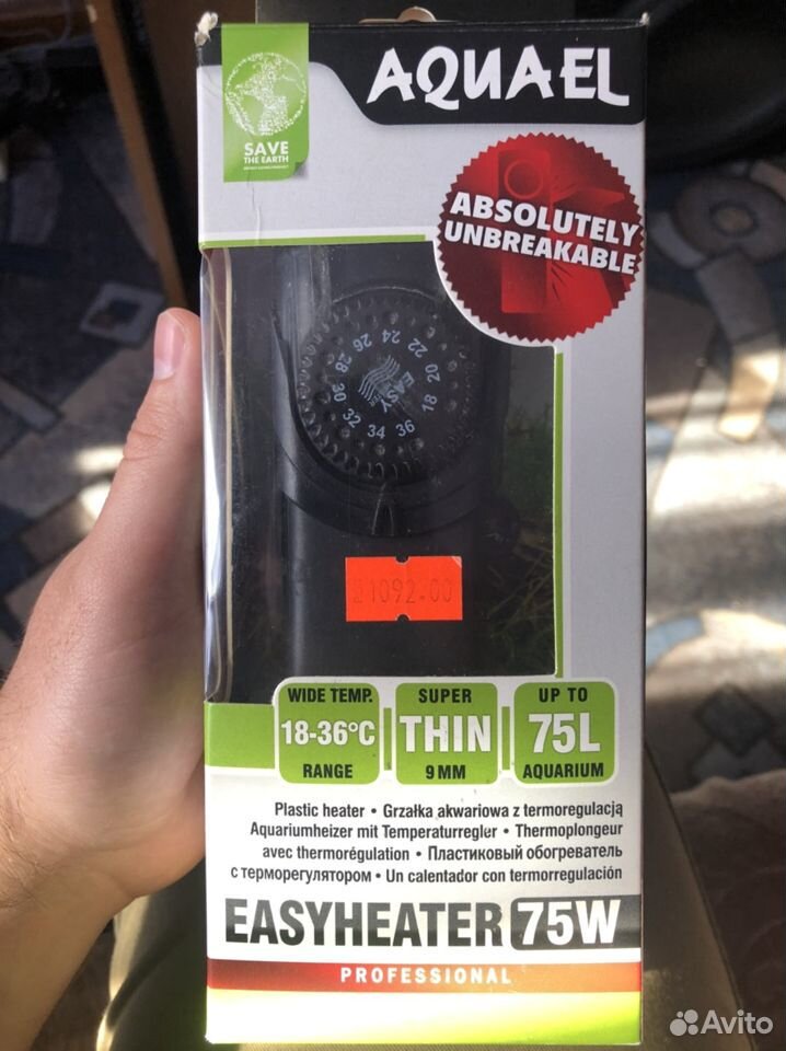 Водонагреватель Aquael 75w