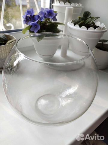 Аквариум круглый 3л