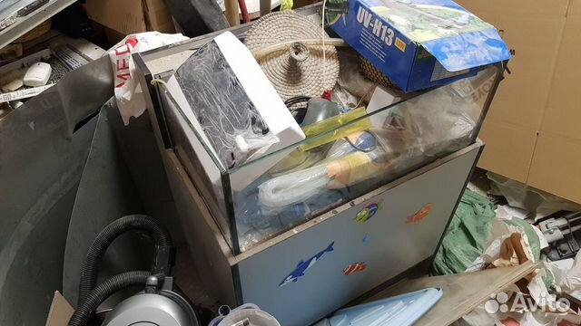 Аквариум с тумбой на 100 литров