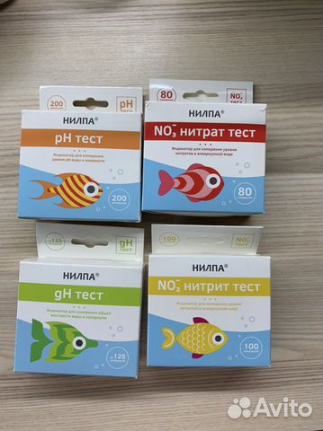 Тест для измерения концентраций. в аквариуме