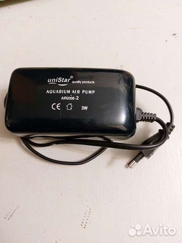 Компрессор для аквариума бу uniStar 3W air200-2