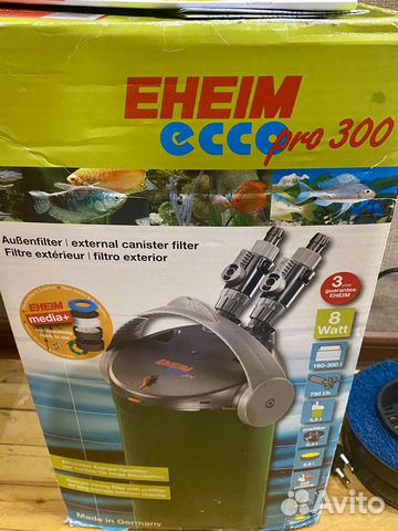 Eheim ecco pro 300 внешний фильтр для аквариума