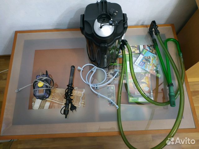 Аквариум с оборудованием