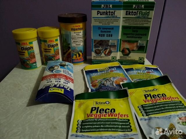 Корма и лекарства для рыбок