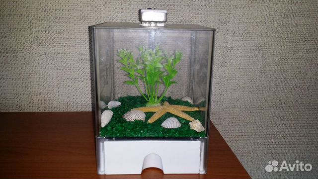 Продам аквариум 3 литра